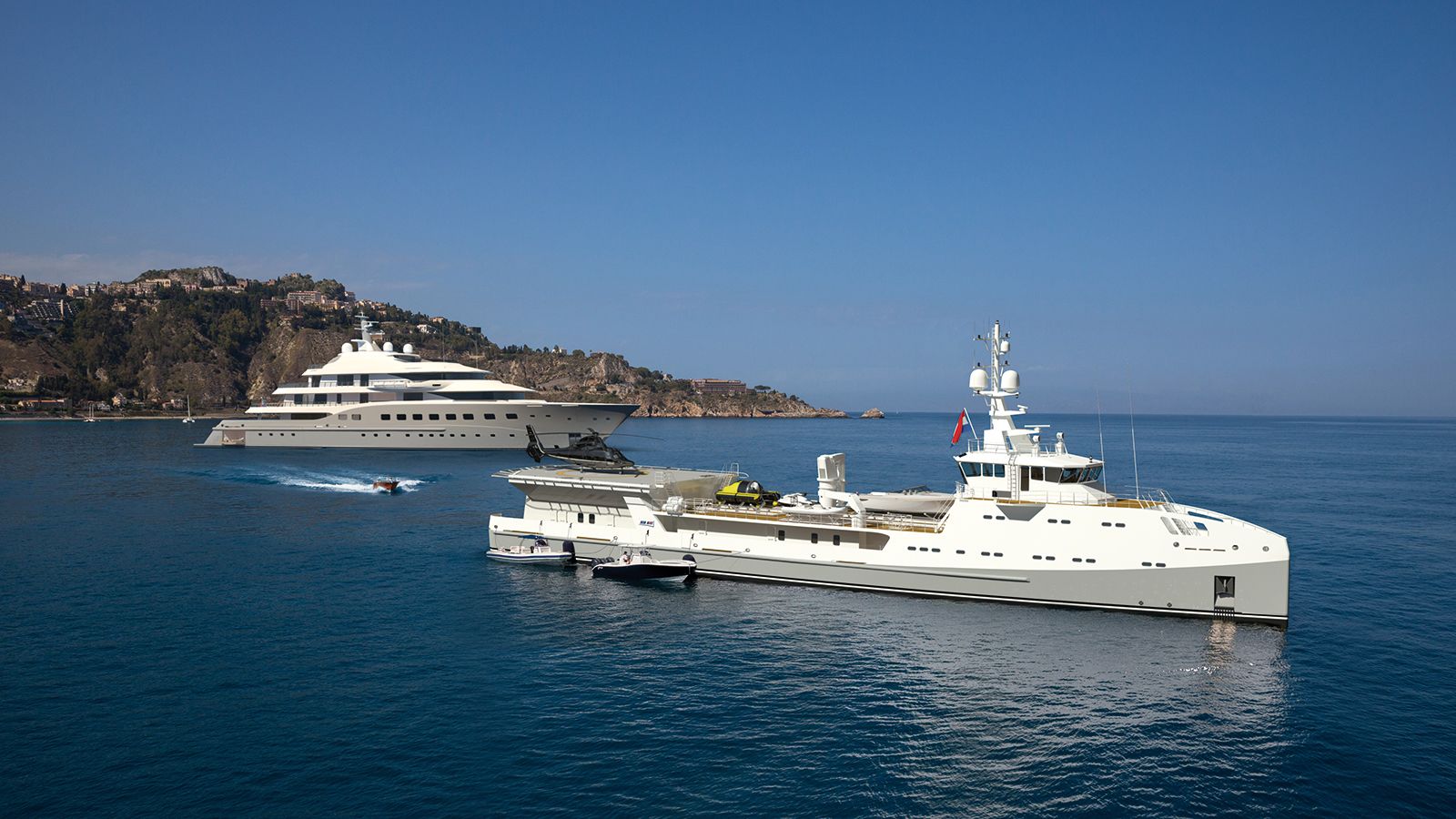 Amels sells 69m Sea Axe support vessel with helicopter hangar